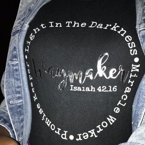 Tops | Popular Waymaker Tshirt Or Fitted Tshirt | Poshmark